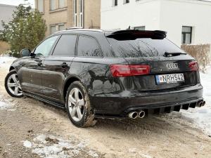 Black Audi A6 2012 in Kaunas, with an engine capacity of 2.97 L and mileage of 380 thousand km for 8800 €, photo 3 on AUTOMOTO.COM.LV