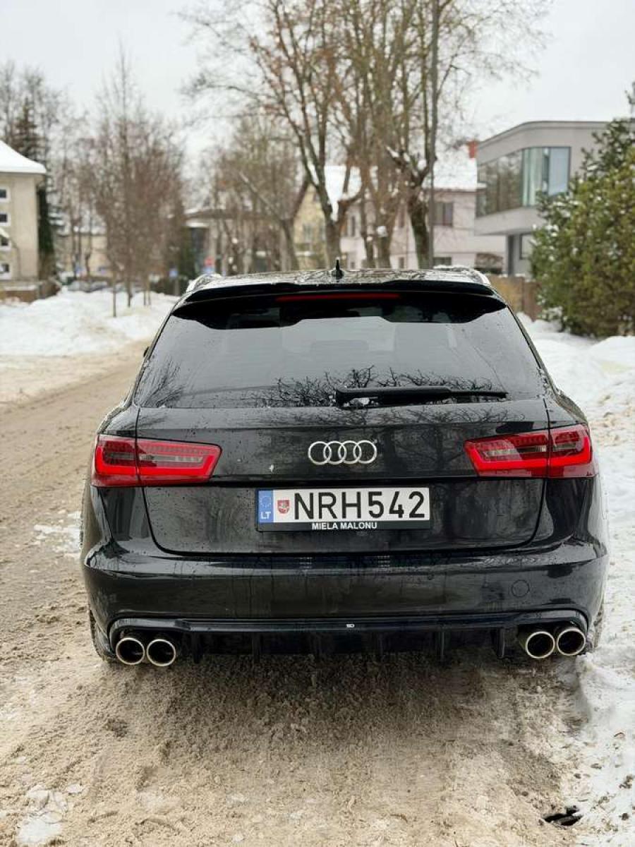Black Audi A6 2012 in Kaunas, with an engine capacity of 2.97 L and mileage of 380 thousand km for 8800 €, photo 7 on AUTOMOTO.COM.LV