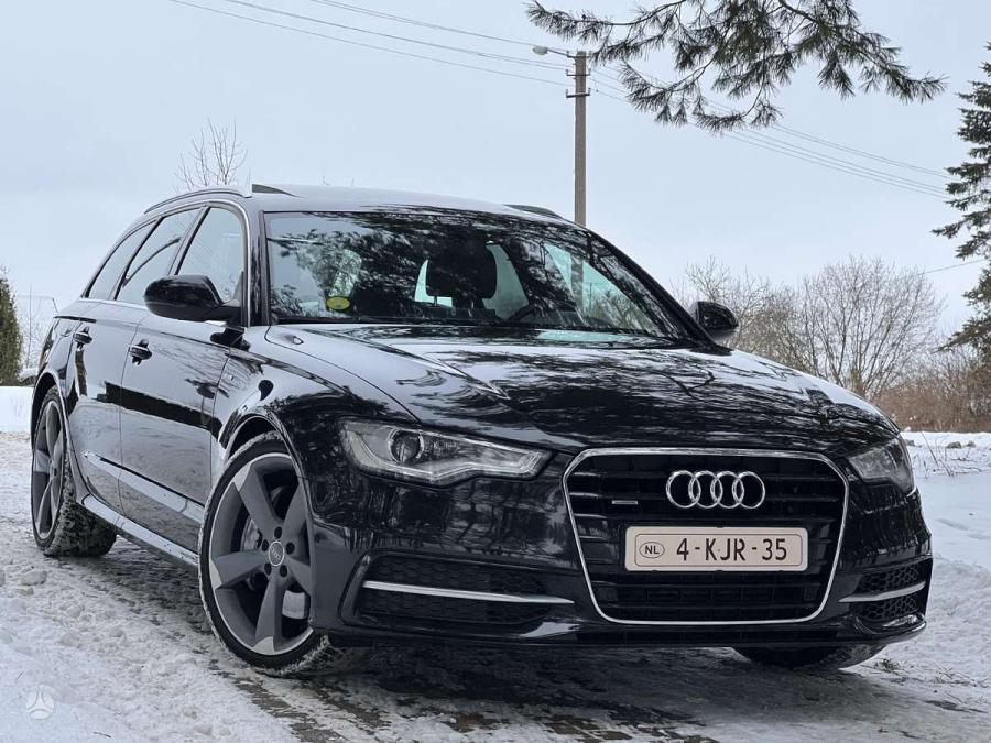 Black Audi A6 2012 in Utena, with an engine capacity of 2.97 L and mileage of 297 thousand km for 11450 €, photo 2 on AUTOMOTO.COM.LV