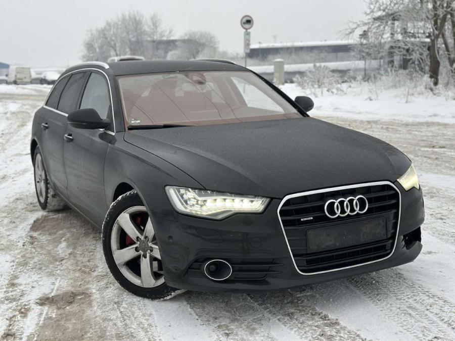 Black Audi A6 2012 in Kaunas, with an engine capacity of 3.00 L and mileage of 239 thousand km for 8900 €, photo 1 on AUTOMOTO.COM.LV