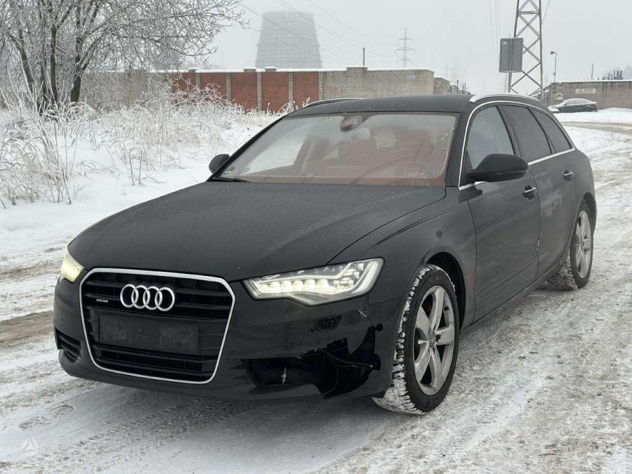 Black Audi A6 2012 in Kaunas, with an engine capacity of 3.00 L and mileage of 239 thousand km for 8900 €, photo 2 on AUTOMOTO.COM.LV