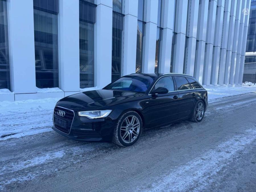 Melns Audi A6 2012 Viļņa, ar dzinēja tilpumu 2.97 L un nobraukumu 335 tūkst. km par 9999 €, foto 1 vietnē AUTOMOTO.COM.LV