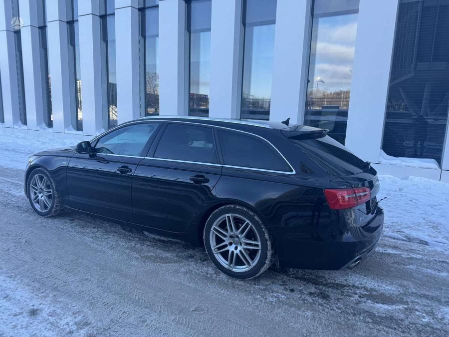 Black Audi A6 2012 in Vilnius, with an engine capacity of 2.97 L and mileage of 335 thousand km for 9999 €, photo 6 on AUTOMOTO.COM.LV