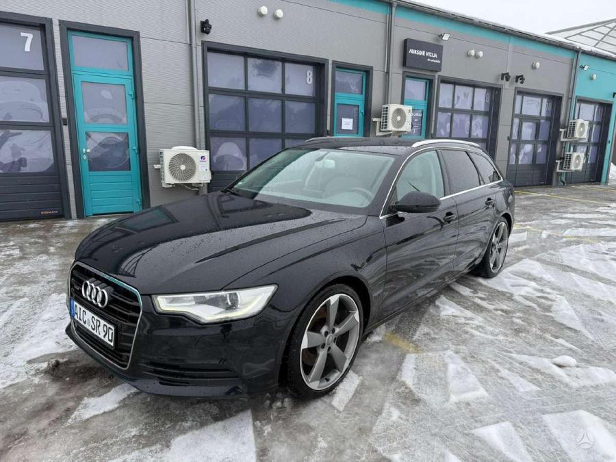 Black Audi A6 2012 in Kaunas, with an engine capacity of 2.97 L and mileage of 254 thousand km for 11499 €, photo 1 on AUTOMOTO.COM.LV