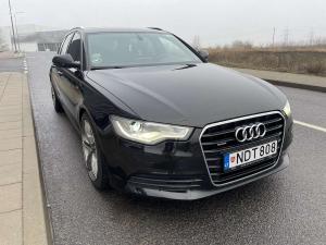 Black Audi A6 2012 in Vilnius, with an engine capacity of 2.97 L and mileage of 306 thousand km for 9000 €, photo 2 on AUTOMOTO.COM.LV