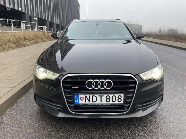Black Audi A6 2012 in Vilnius, with an engine capacity of 2.97 L and mileage of 306 thousand km for 9000 €, photo 3 on AUTOMOTO.COM.LV