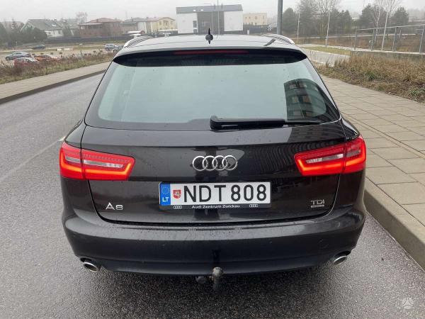 Black Audi A6 2012 in Vilnius, with an engine capacity of 2.97 L and mileage of 306 thousand km for 9000 €, photo 6 on AUTOMOTO.COM.LV