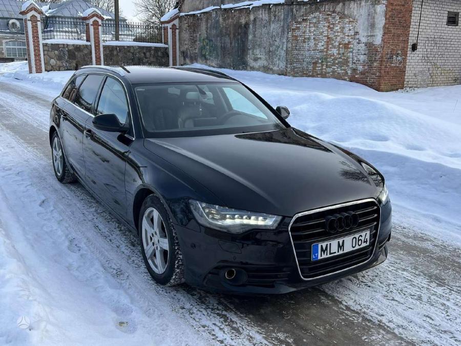 Melns Audi A6 2012 Viļņa, ar dzinēja tilpumu 2.97 L un nobraukumu 298 tūkst. km par 7750 €, foto 2 vietnē AUTOMOTO.COM.LV