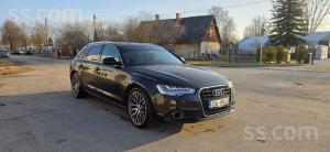Melns Audi A6 2012 Ogre, ar dzinēja tilpumu 3.00 L un nobraukumu 360 tūkst. km par 9000 €, foto  vietnē AUTOMOTO.COM.LV