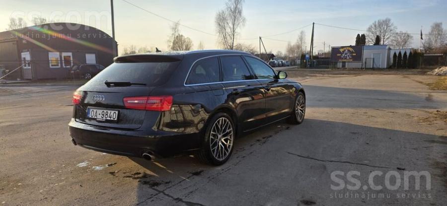 Melns Audi A6 2012 Ogre, ar dzinēja tilpumu 3.00 L un nobraukumu 360 tūkst. km par 9000 €, foto 3 vietnē AUTOMOTO.COM.LV