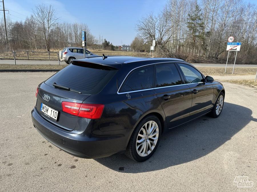 Black Audi A6 2012 in Utena, with an engine capacity of 2.00 L and mileage of 337 thousand km for 9900 €, photo 2 on AUTOMOTO.COM.LV