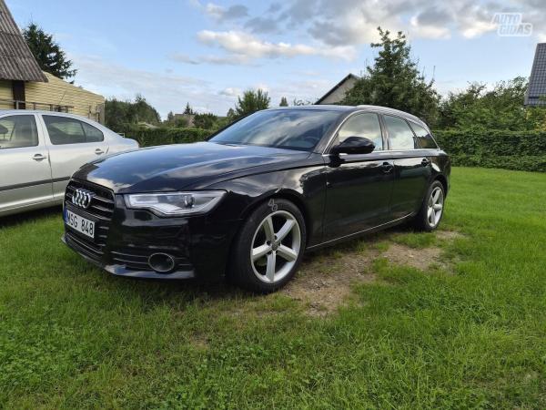 Black Audi A6 2012 in Utena, with an engine capacity of 2.00 L and mileage of 300 thousand km for 8800 €, photo 1 on AUTOMOTO.COM.LV