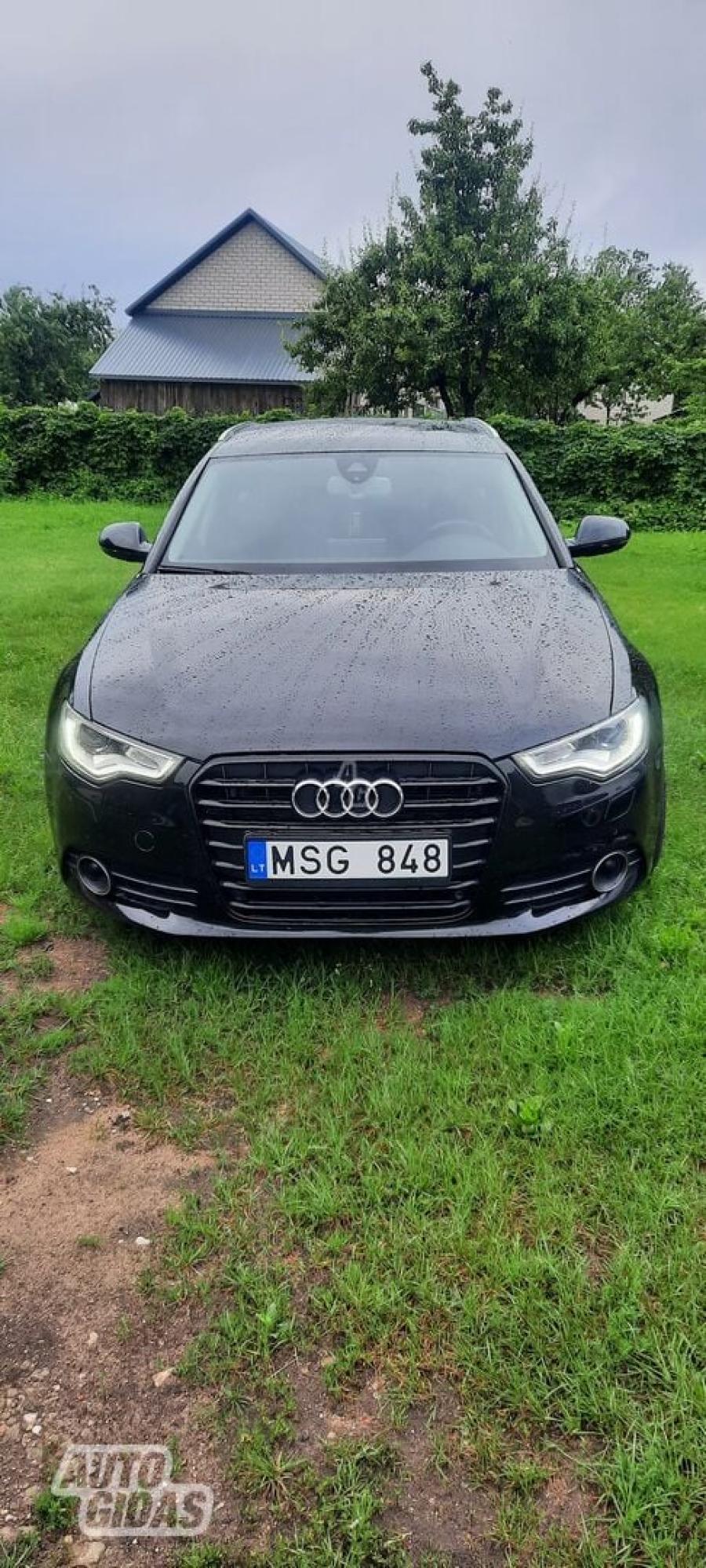 Black Audi A6 2012 in Utena, with an engine capacity of 2.00 L and mileage of 300 thousand km for 8800 €, photo 2 on AUTOMOTO.COM.LV