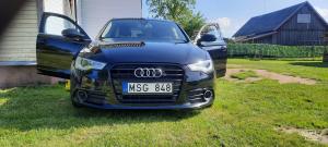 Black Audi A6 2012 in Utena, with an engine capacity of 2.00 L and mileage of 300 thousand km for 8800 €, photo 9 on AUTOMOTO.COM.LV