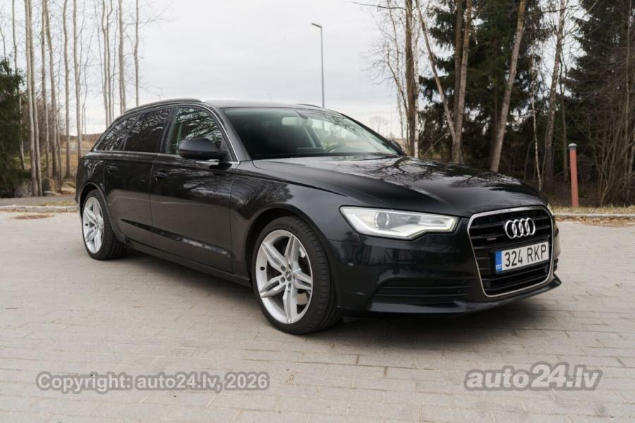 Black Audi A6 2012 in Tallinn, with an engine capacity of 3.00 L and mileage of 307 thousand km for 13000 €, photo 1 on AUTOMOTO.COM.LV