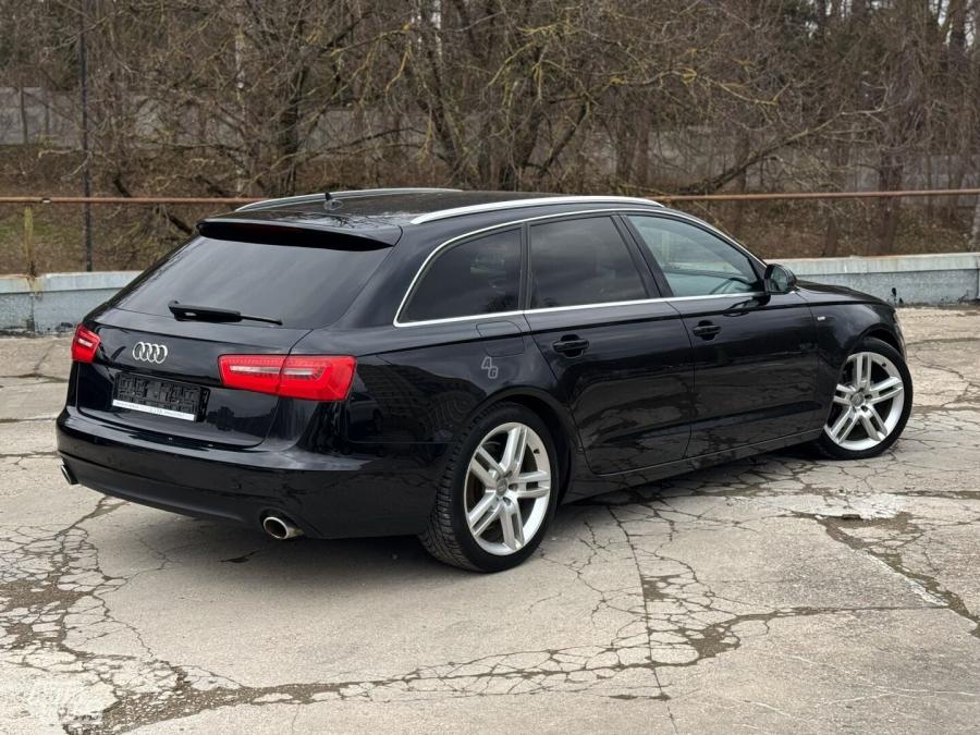 Black Audi A6 2012 in Vilnius, with an engine capacity of 3.00 L and mileage of 269 thousand km for 9700 €, photo 3 on AUTOMOTO.COM.LV