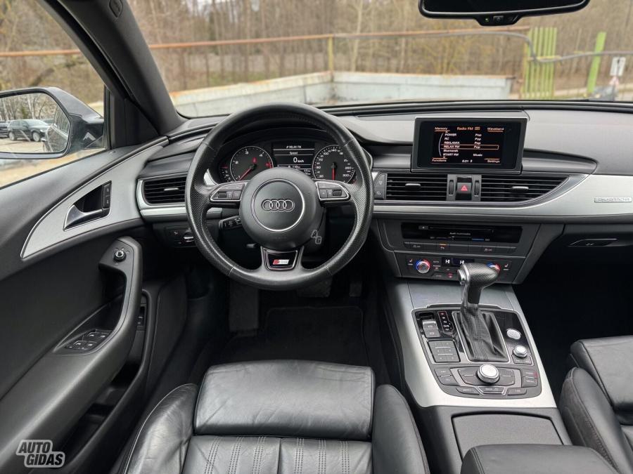 Black Audi A6 2012 in Vilnius, with an engine capacity of 3.00 L and mileage of 269 thousand km for 9700 €, photo 5 on AUTOMOTO.COM.LV