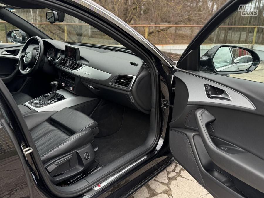 Black Audi A6 2012 in Vilnius, with an engine capacity of 3.00 L and mileage of 269 thousand km for 9700 €, photo 16 on AUTOMOTO.COM.LV