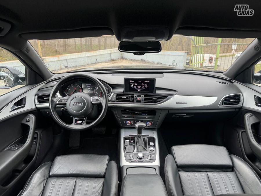 Black Audi A6 2012 in Vilnius, with an engine capacity of 3.00 L and mileage of 269 thousand km for 9700 €, photo 18 on AUTOMOTO.COM.LV