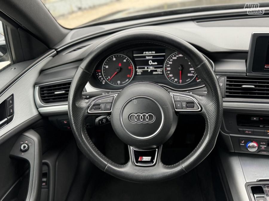 Black Audi A6 2012 in Vilnius, with an engine capacity of 3.00 L and mileage of 269 thousand km for 9700 €, photo 20 on AUTOMOTO.COM.LV