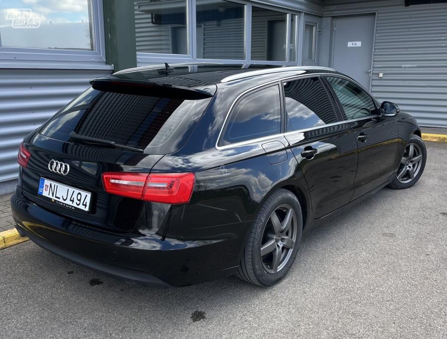 Black Audi A6 2012 in Siauliai, with an engine capacity of 2.00 L and mileage of 375 thousand km for 5750 €, photo 7 on AUTOMOTO.COM.LV