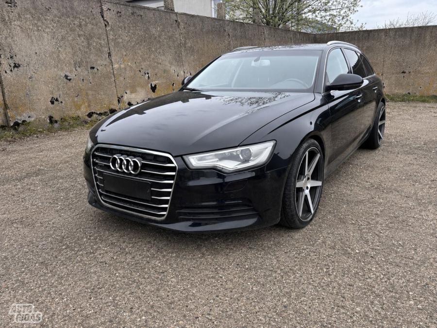 Black Audi A6 2012 in Klaipeda, with an engine capacity of 3.00 L and mileage of 340 thousand km for 9300 €, photo 1 on AUTOMOTO.COM.LV