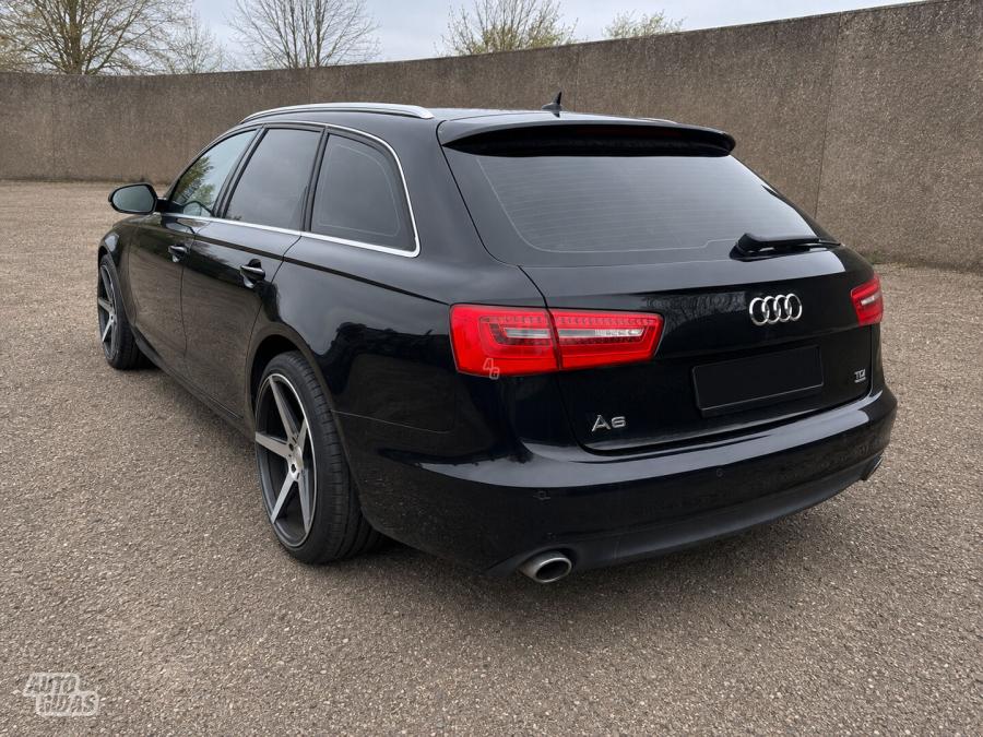 Black Audi A6 2012 in Klaipeda, with an engine capacity of 3.00 L and mileage of 340 thousand km for 9300 €, photo 4 on AUTOMOTO.COM.LV