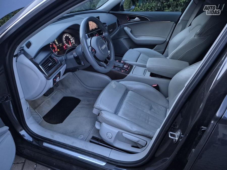 Black Audi A6 2012 in Vilnius, with an engine capacity of 3.00 L and mileage of 191 thousand km for 9999 €, photo 11 on AUTOMOTO.COM.LV
