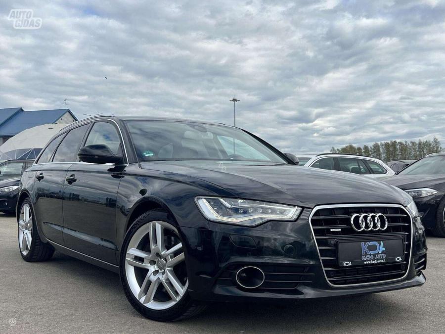 Black Audi A6 2012 in Marijampole, with an engine capacity of 3.00 L and mileage of 243 thousand km for 10950 €, photo 4 on AUTOMOTO.COM.LV