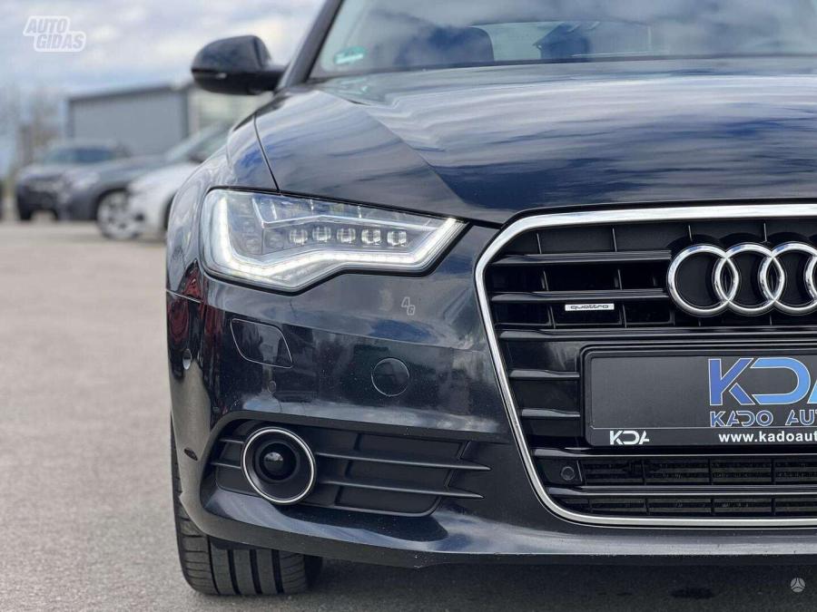 Black Audi A6 2012 in Marijampole, with an engine capacity of 3.00 L and mileage of 243 thousand km for 10950 €, photo 8 on AUTOMOTO.COM.LV
