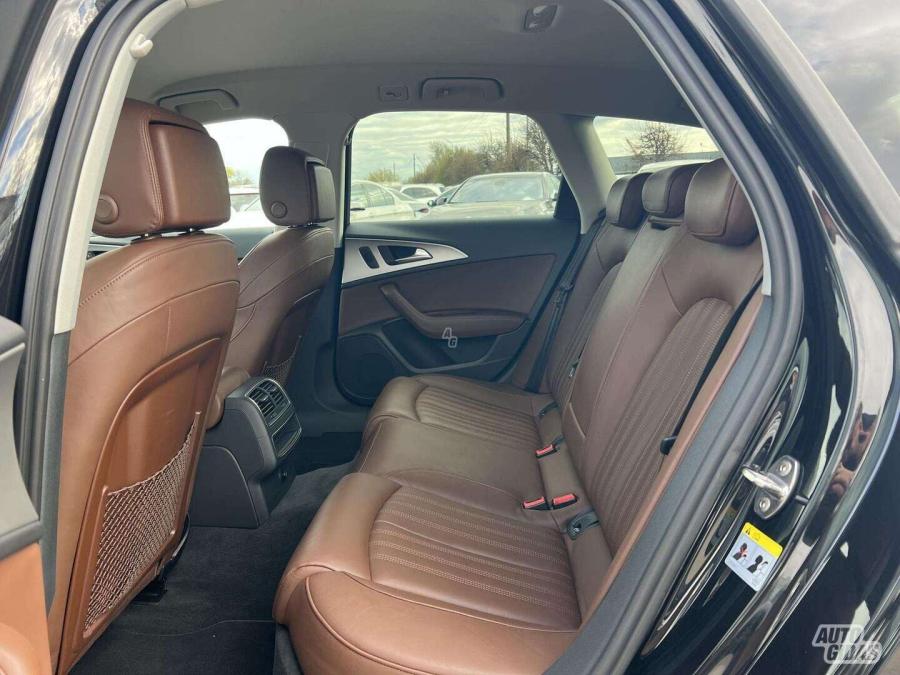 Black Audi A6 2012 in Marijampole, with an engine capacity of 3.00 L and mileage of 243 thousand km for 10950 €, photo 20 on AUTOMOTO.COM.LV