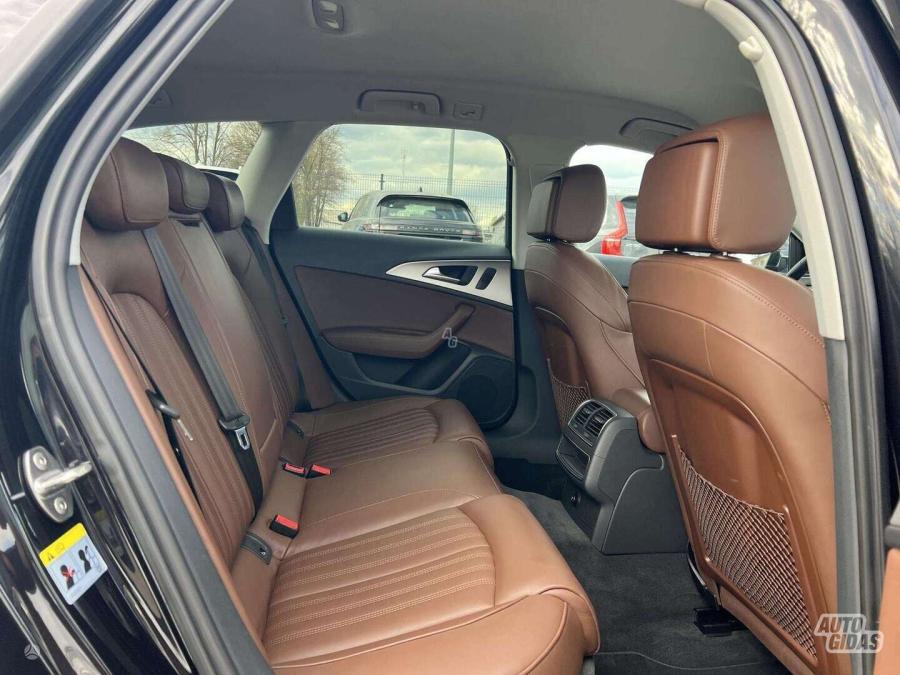 Black Audi A6 2012 in Marijampole, with an engine capacity of 3.00 L and mileage of 243 thousand km for 10950 €, photo 23 on AUTOMOTO.COM.LV