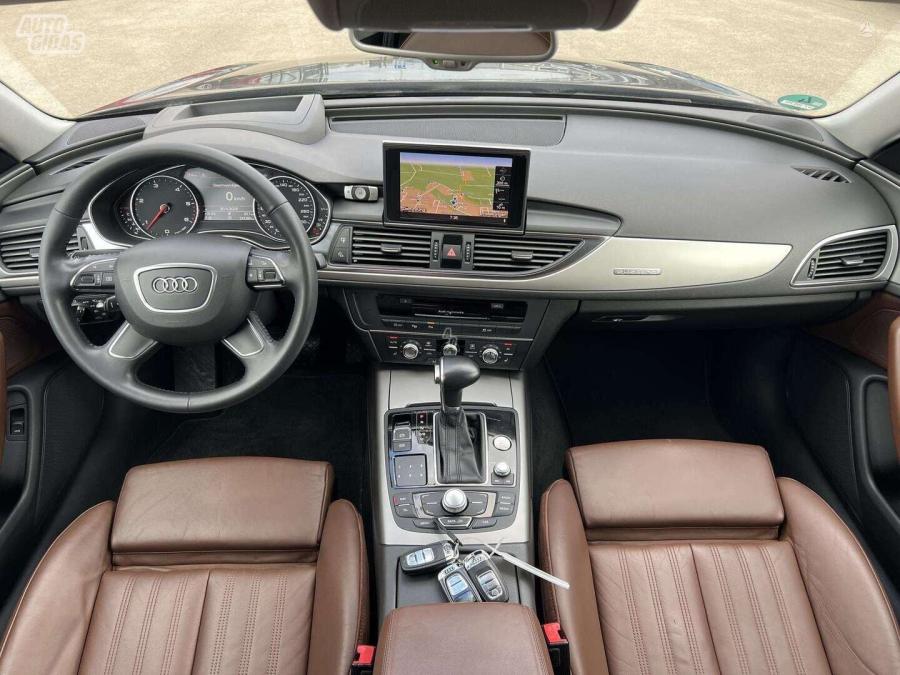 Black Audi A6 2012 in Marijampole, with an engine capacity of 3.00 L and mileage of 243 thousand km for 10950 €, photo 28 on AUTOMOTO.COM.LV