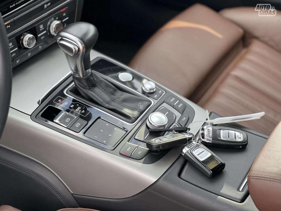 Black Audi A6 2012 in Marijampole, with an engine capacity of 3.00 L and mileage of 243 thousand km for 10950 €, photo 33 on AUTOMOTO.COM.LV