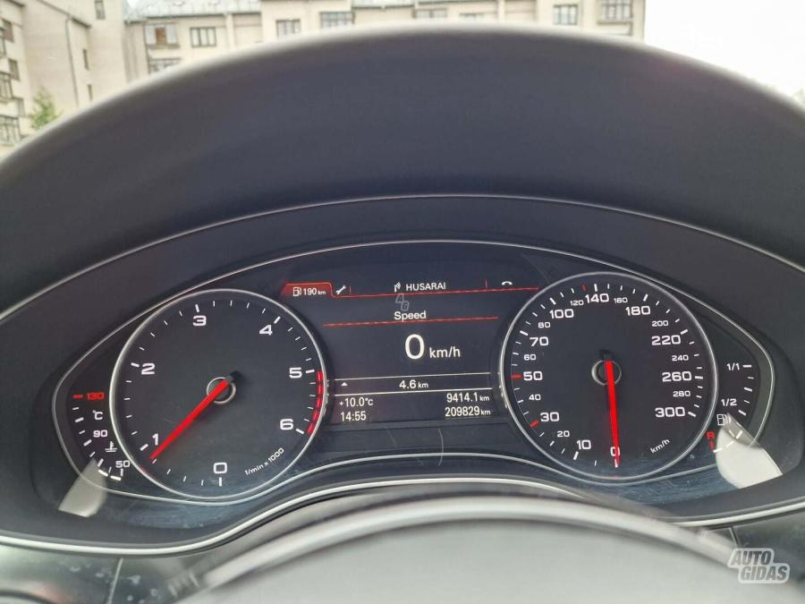 Black Audi A6 2012 in Kaunas, with an engine capacity of 2.00 L and mileage of 209 thousand km for 9000 €, photo 7 on AUTOMOTO.COM.LV