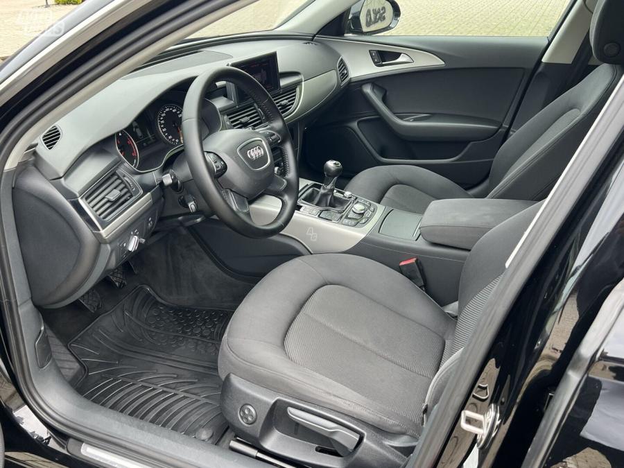 Black Audi A6 2012 in Kedainiai, with an engine capacity of 2.00 L and mileage of 286 thousand km for 7999 €, photo 15 on AUTOMOTO.COM.LV