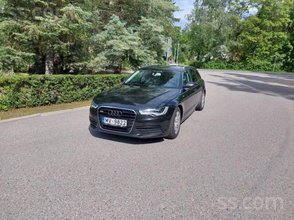 Черный Ауди А6 2012 в Валка, объемом двигателя 3.00 л и пробегом 376 тыс. км за 8500 €, фото 1 на AUTOMOTO.COM.LV