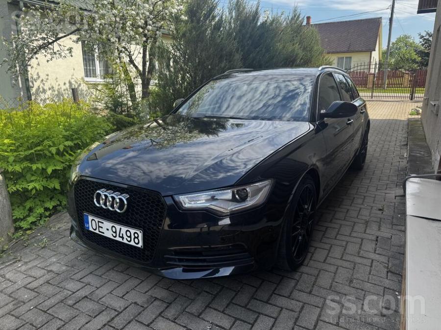 Black Audi A6 2012 in Ludza, with an engine capacity of 2.00 L and mileage of 0 thousand km for 9550 €, photo 1 on AUTOMOTO.COM.LV