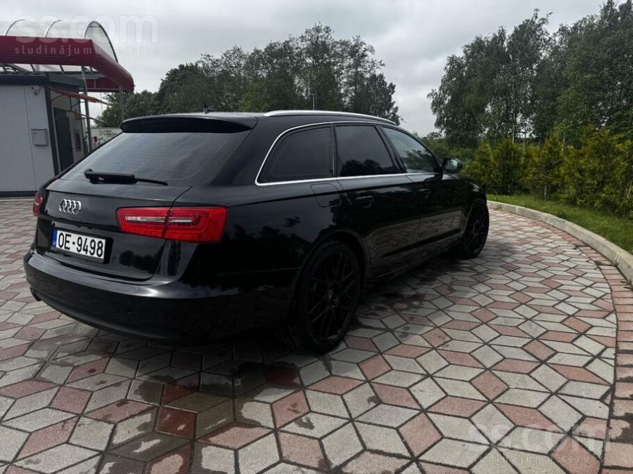 Black Audi A6 2012 in Ludza, with an engine capacity of 2.00 L and mileage of 0 thousand km for 9550 €, photo 4 on AUTOMOTO.COM.LV