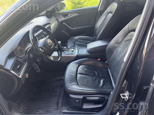 Black Audi A6 2012 in Ludza, with an engine capacity of 2.00 L and mileage of 0 thousand km for 9550 €, photo 6 on AUTOMOTO.COM.LV