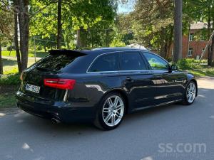 Black Audi A6 2012 in Riga, with an engine capacity of 3.00 L and mileage of 0 thousand km for 13299 €, photo 6 on AUTOMOTO.COM.LV