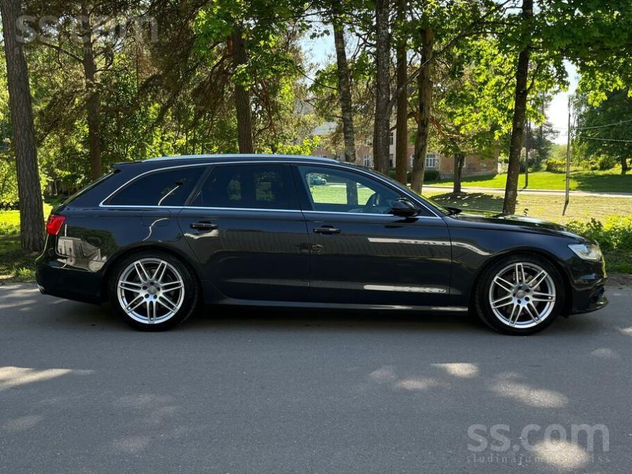Black Audi A6 2012 in Riga, with an engine capacity of 3.00 L and mileage of 0 thousand km for 13299 €, photo 7 on AUTOMOTO.COM.LV