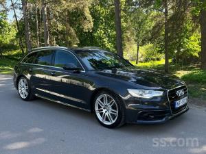 Black Audi A6 2012 in Riga, with an engine capacity of 3.00 L and mileage of 0 thousand km for 13299 €, photo 8 on AUTOMOTO.COM.LV