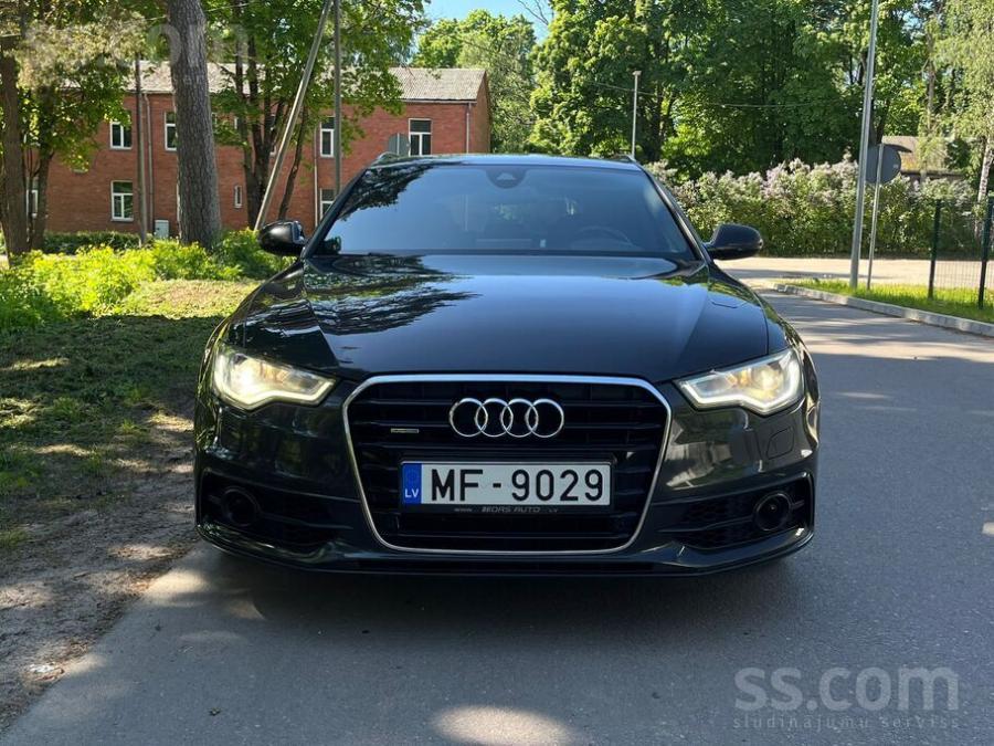 Black Audi A6 2012 in Riga, with an engine capacity of 3.00 L and mileage of 0 thousand km for 13299 €, photo 9 on AUTOMOTO.COM.LV