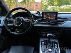 Black Audi A6 2012 in Riga, with an engine capacity of 3.00 L and mileage of 0 thousand km for 13299 €, photo 13 on AUTOMOTO.COM.LV