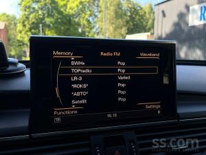 Black Audi A6 2012 in Riga, with an engine capacity of 3.00 L and mileage of 0 thousand km for 13299 €, photo 20 on AUTOMOTO.COM.LV