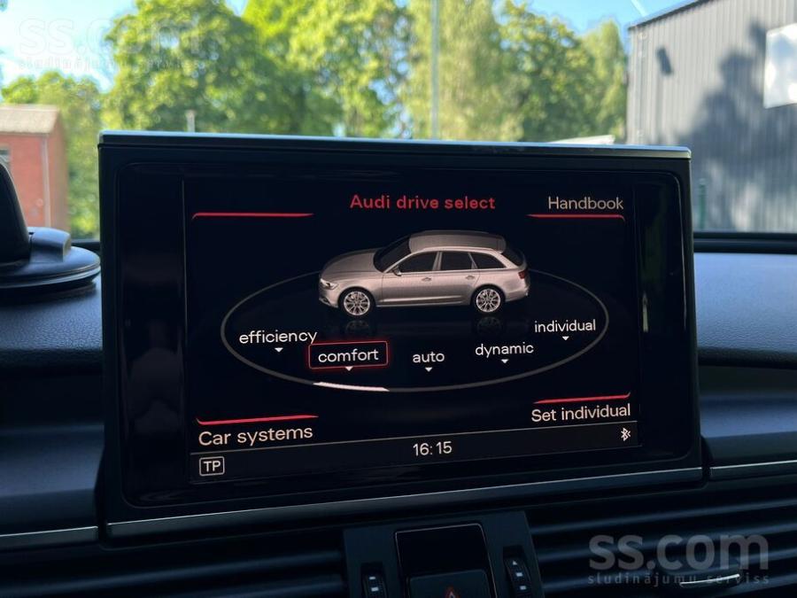 Black Audi A6 2012 in Riga, with an engine capacity of 3.00 L and mileage of 0 thousand km for 13299 €, photo 21 on AUTOMOTO.COM.LV