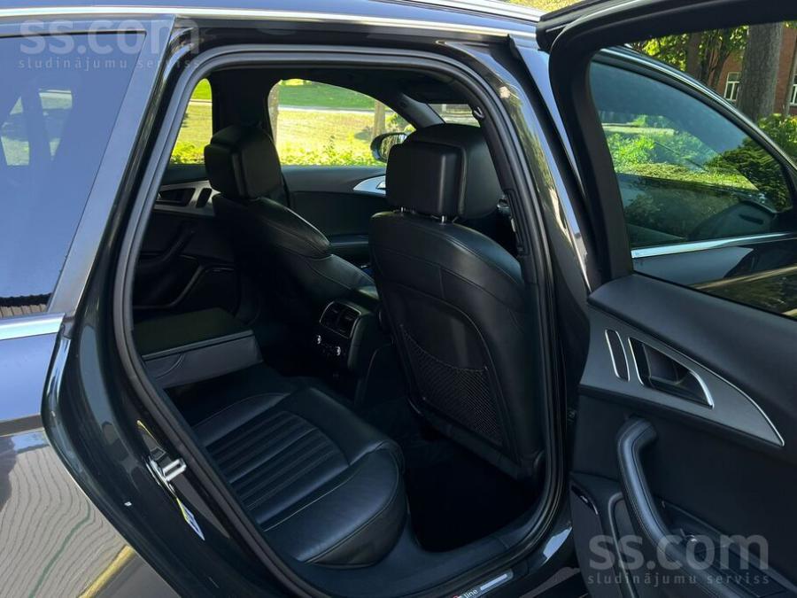 Black Audi A6 2012 in Riga, with an engine capacity of 3.00 L and mileage of 0 thousand km for 13299 €, photo 26 on AUTOMOTO.COM.LV