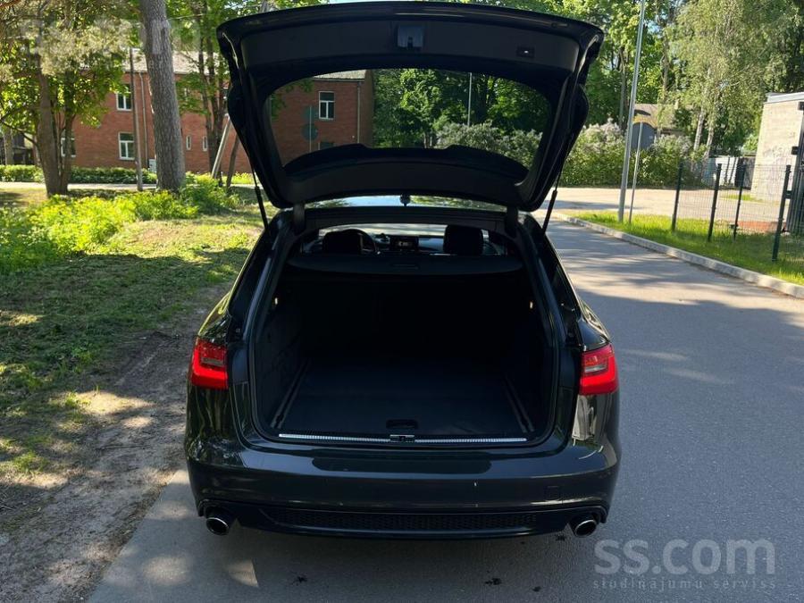 Black Audi A6 2012 in Riga, with an engine capacity of 3.00 L and mileage of 0 thousand km for 13299 €, photo 28 on AUTOMOTO.COM.LV