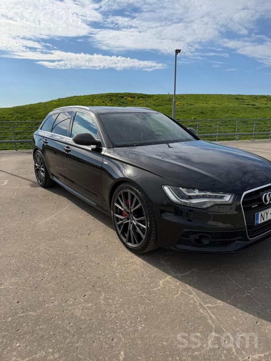 Black Audi A6 2012 in Riga, with an engine capacity of 3.00 L and mileage of 295 thousand km for 15900 €, photo 4 on AUTOMOTO.COM.LV